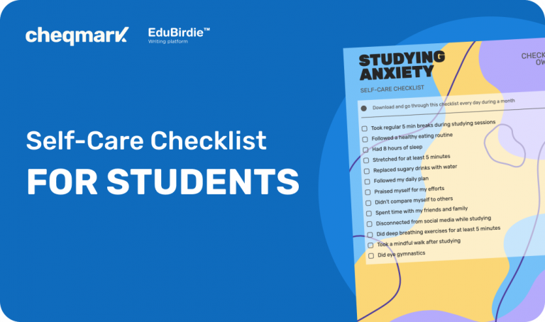 Checklists for Students: Studying Anxiety Checklist - Cheqmark Blog