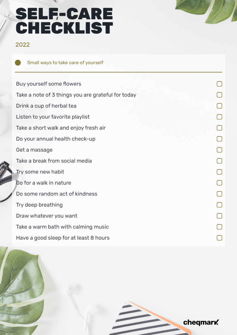 How to Organize Your Life with Checklists - Cheqmark Blog