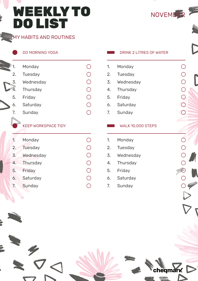How to Organize Your Life with Checklists - Cheqmark Blog