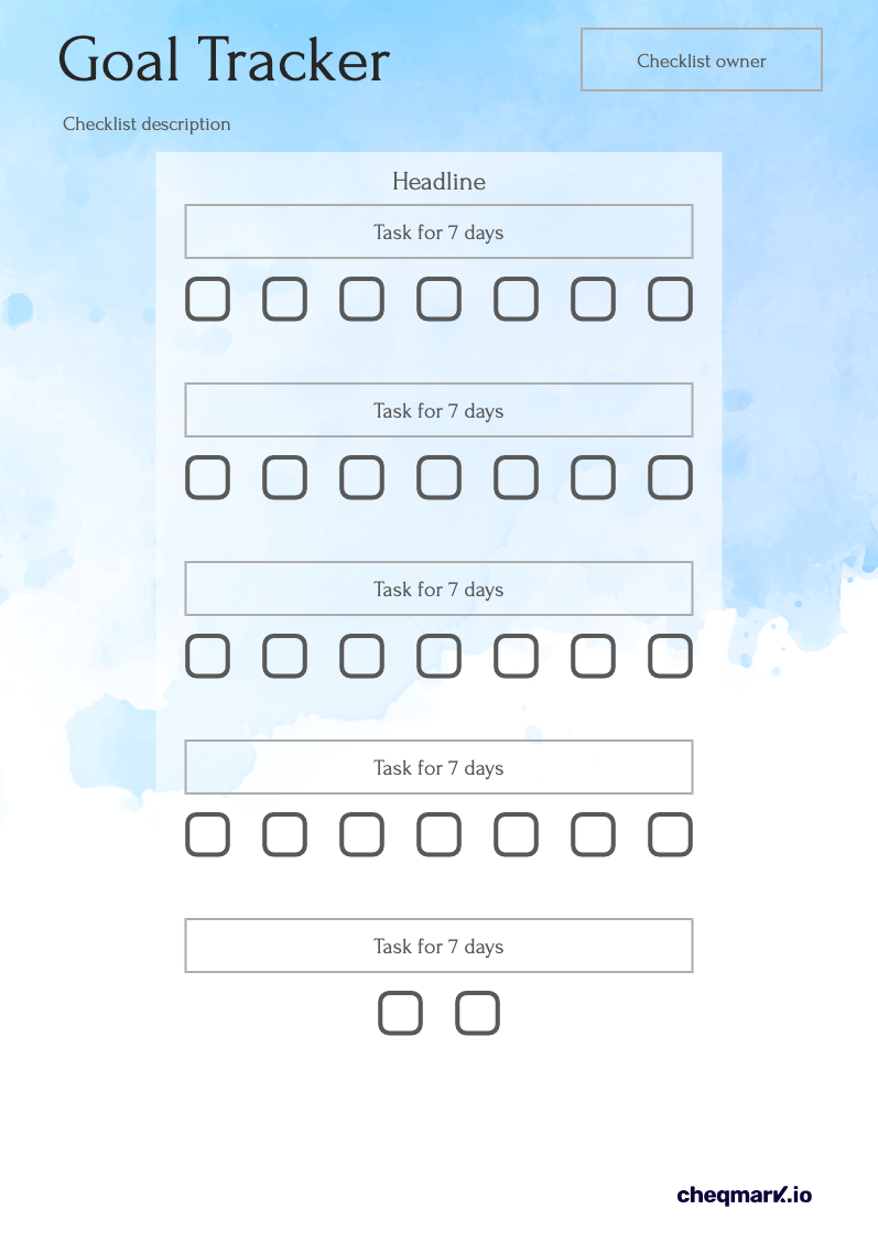 Downloadable Checklist Templates | Cheqmark