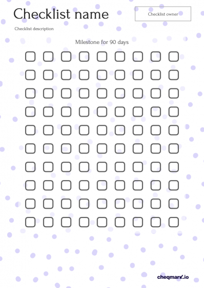 Downloadable Checklist Templates | Cheqmark