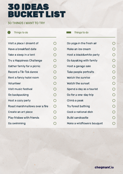 Downloadable Checklist Templates | Cheqmark