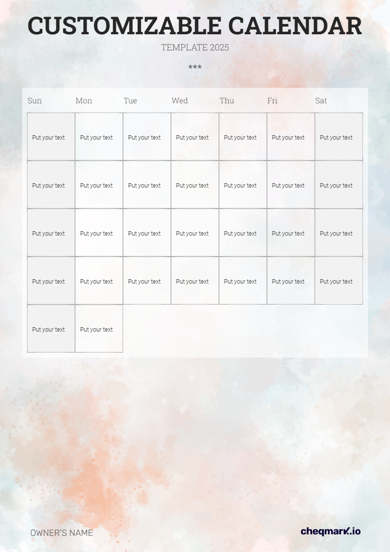 Downloadable Checklist Templates - Page 5 | Cheqmark