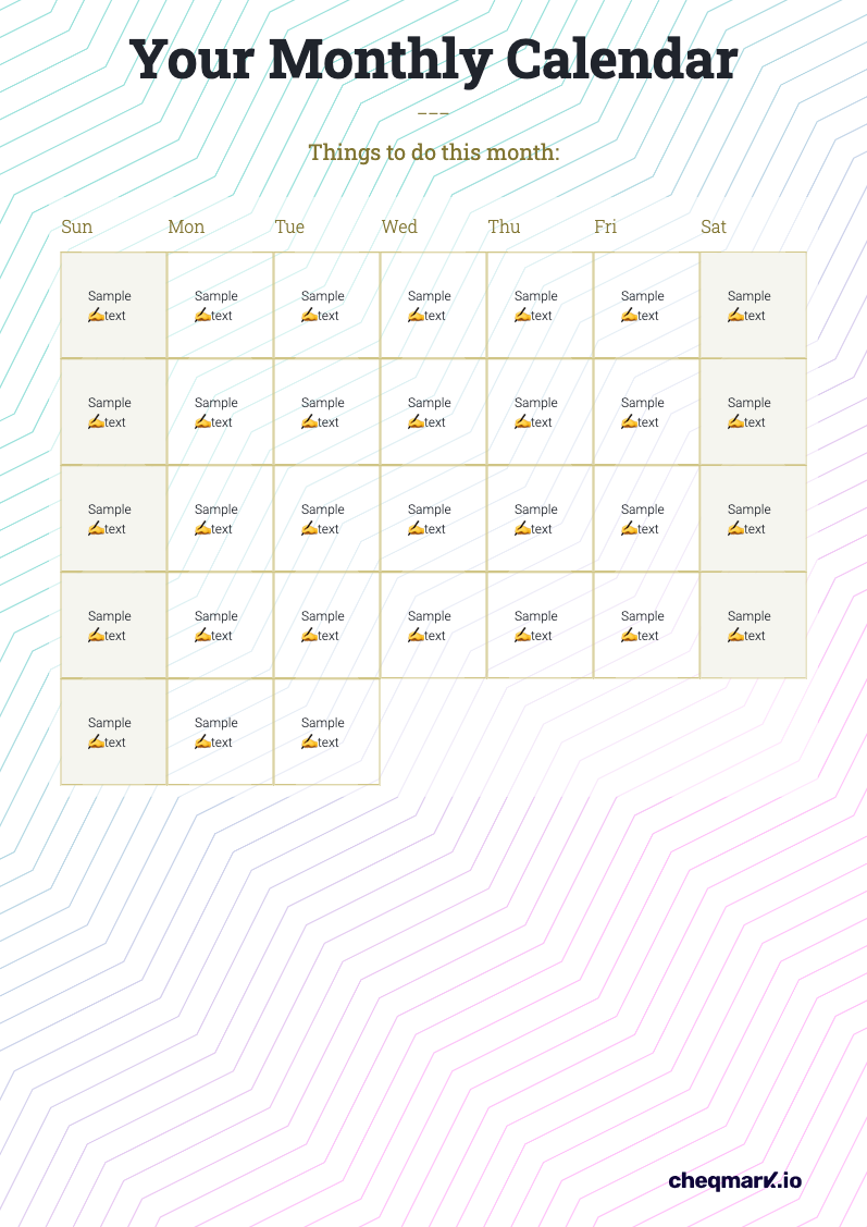 Downloadable Checklist Templates - Page 4 | Cheqmark